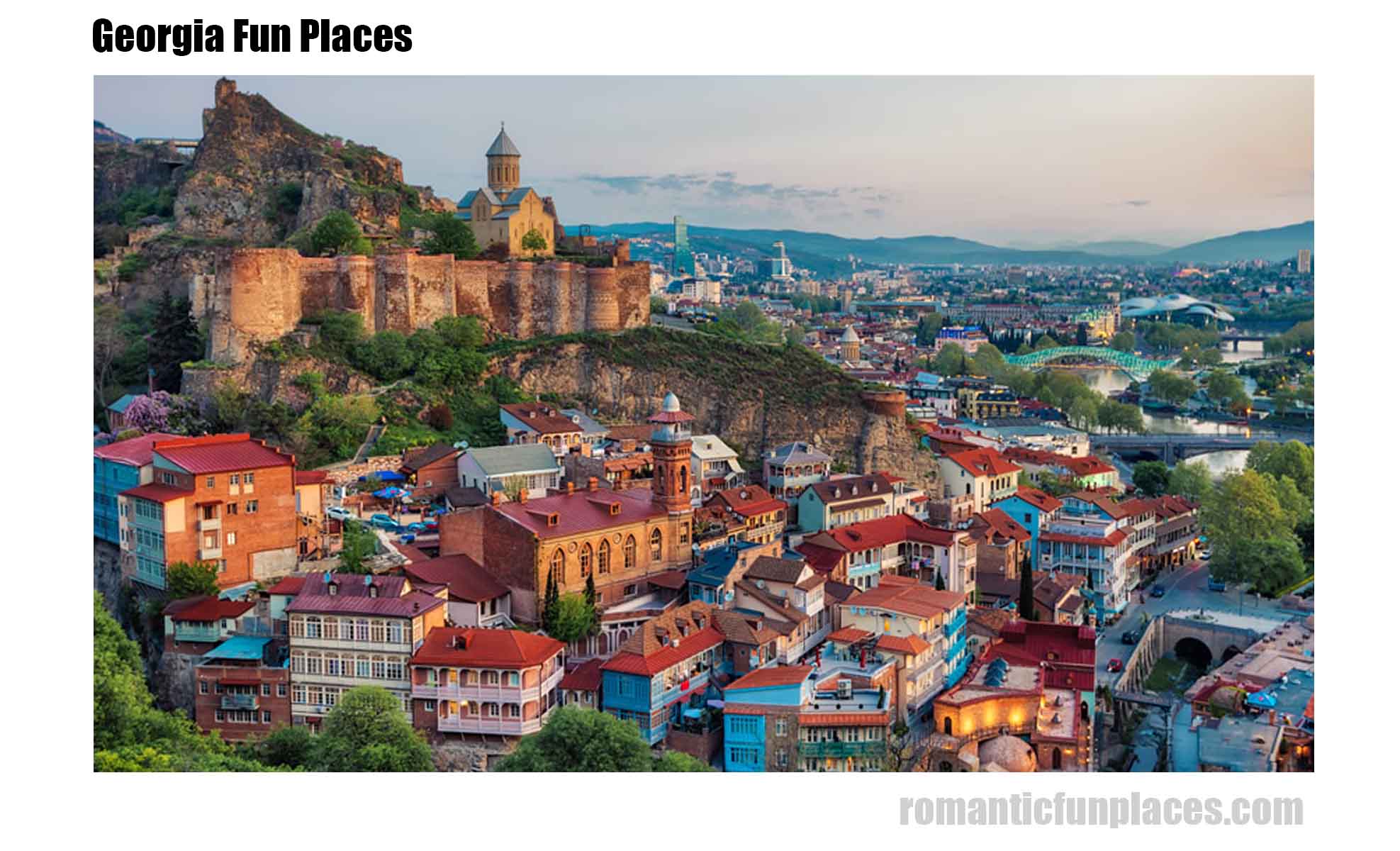 Georgia Fun Places - United States - ROMANTICFUNPLACES